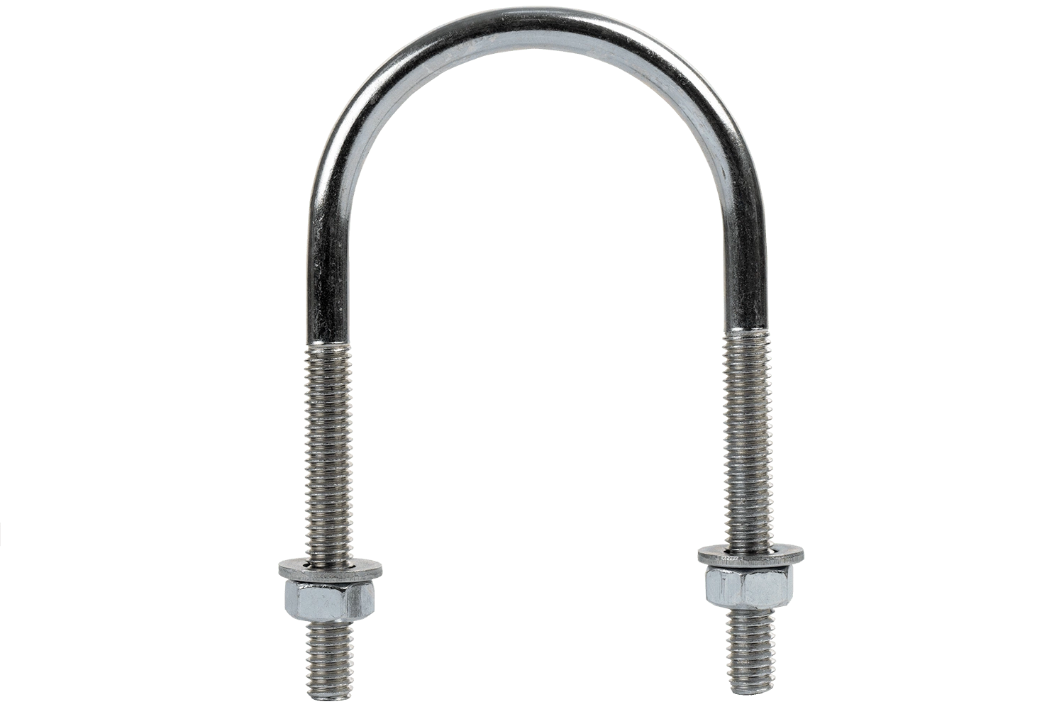 Cybant kabłąkowy okrągły DROMET z nakrętkami i podkładkami M6 43/82 ...